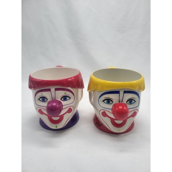 Dining | Ringling Brothers Bailey Circus Clown Cups | Poshmark